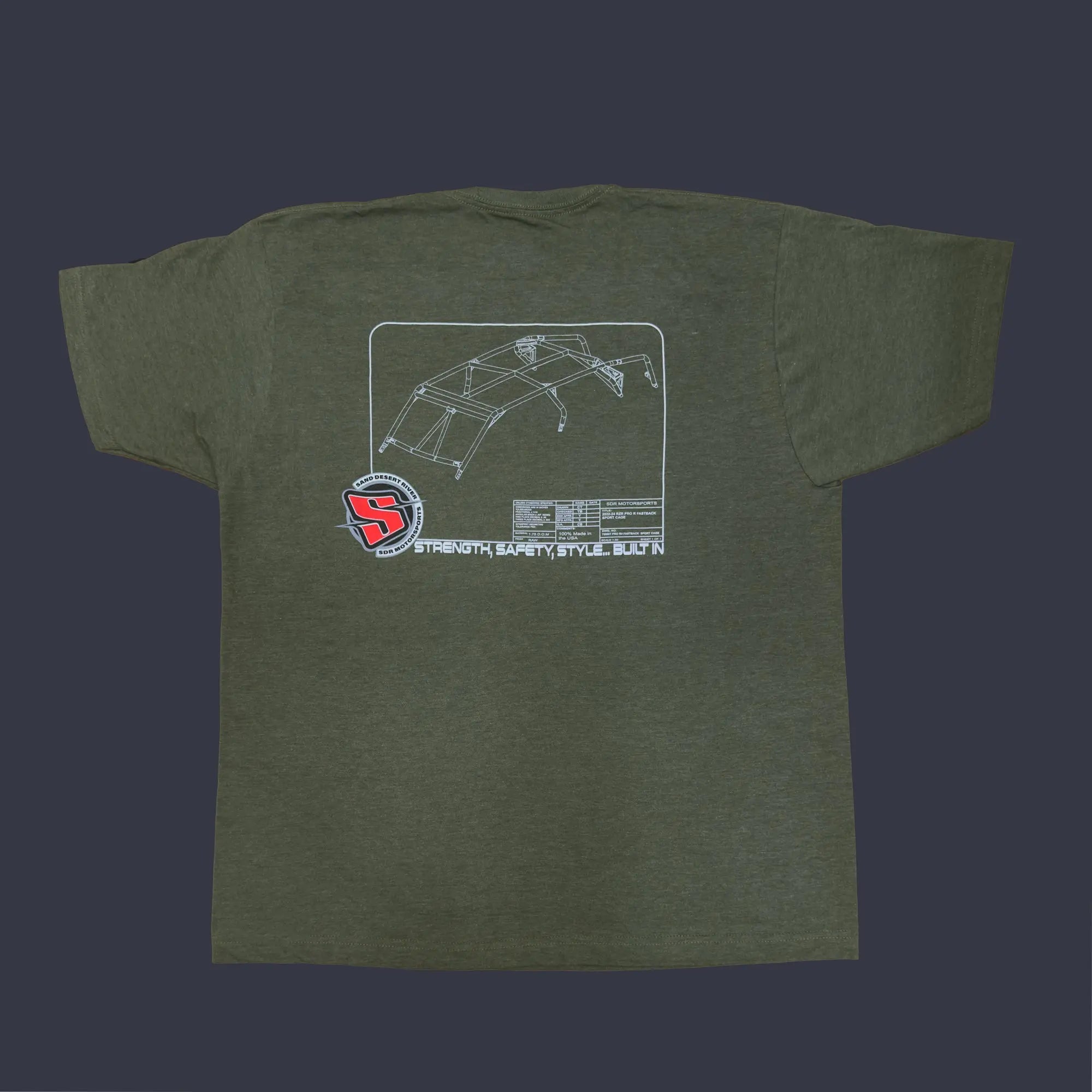 SDR Green Cage T-Shirt