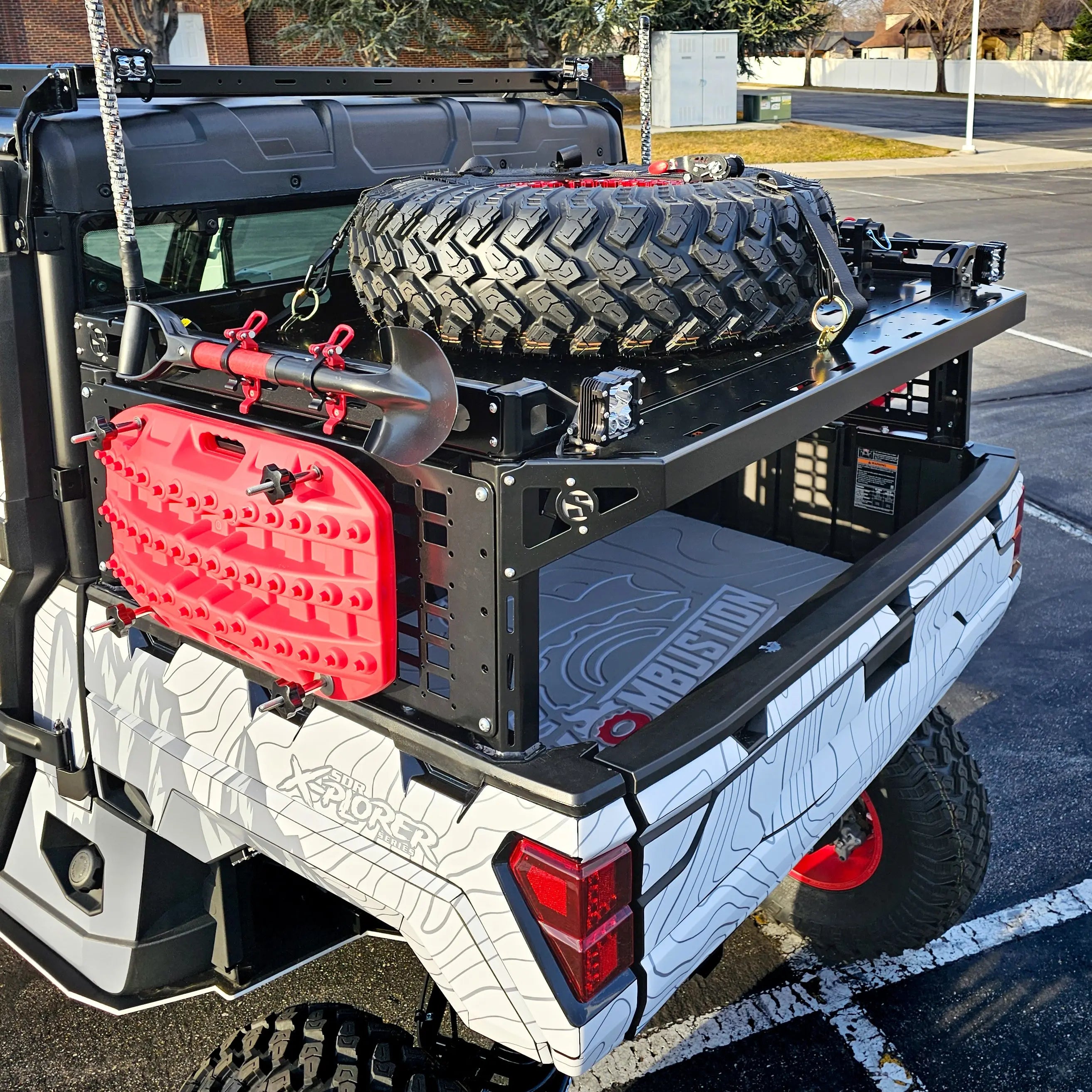 Polaris Ranger XP 1000 X-Plorer Series Bed Rack – SDR Motorsports